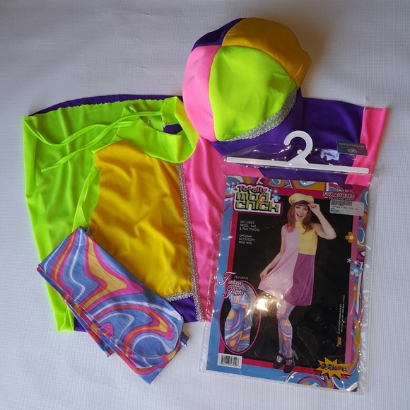 Forum Novelties | Dresses | Halloween Totally Mod Chick 3 Piece Costume ...